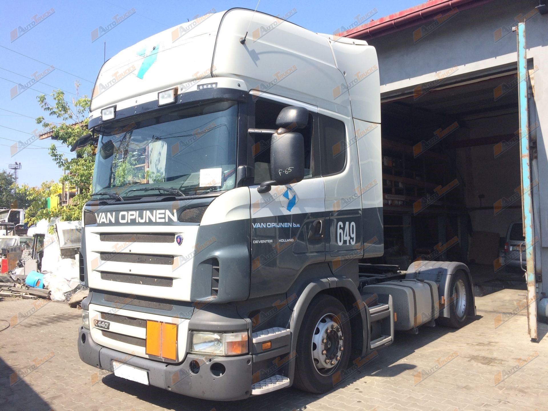 Спойлер для Scania 4-5 серія 1528050; 1847083; 1847084; 1532457 ...