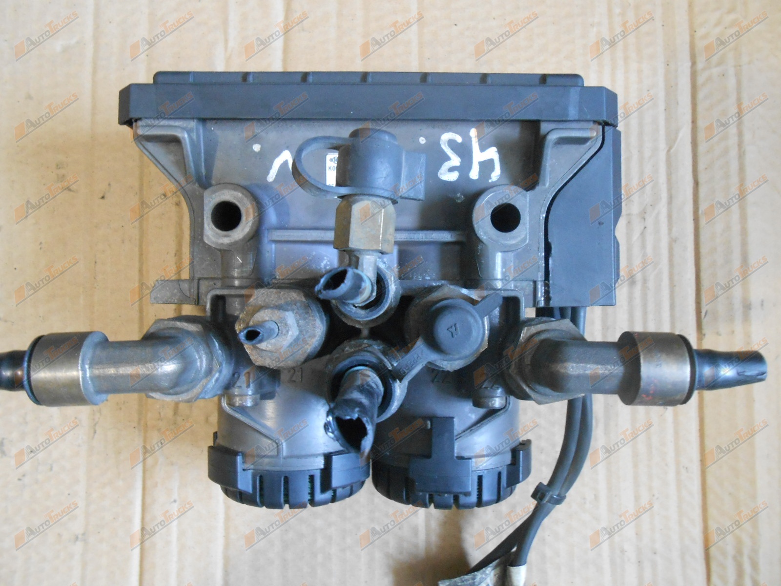 Кран EBS для Renault DXI 20570910; 20828241; K001411 21EE 00318 ...